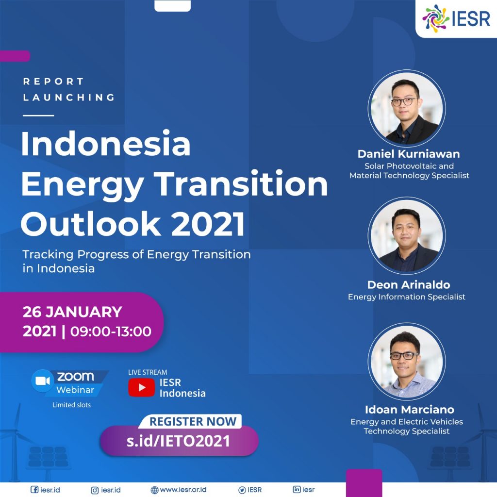 Indonesia Energy Transition Outlook 2021 - IESR