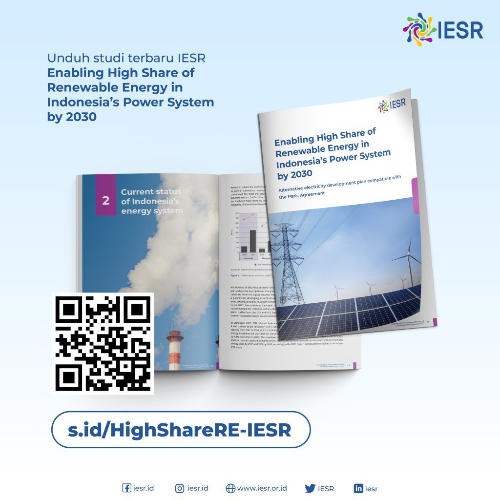 Bauran Energi Terbarukan Perlu Capai 41% pada 2030 - IESR