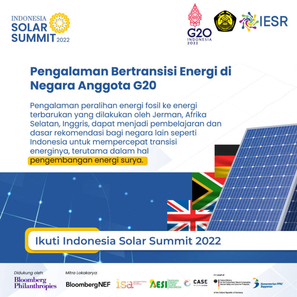 Transisi Energi di Negara Anggota G20 - IESR