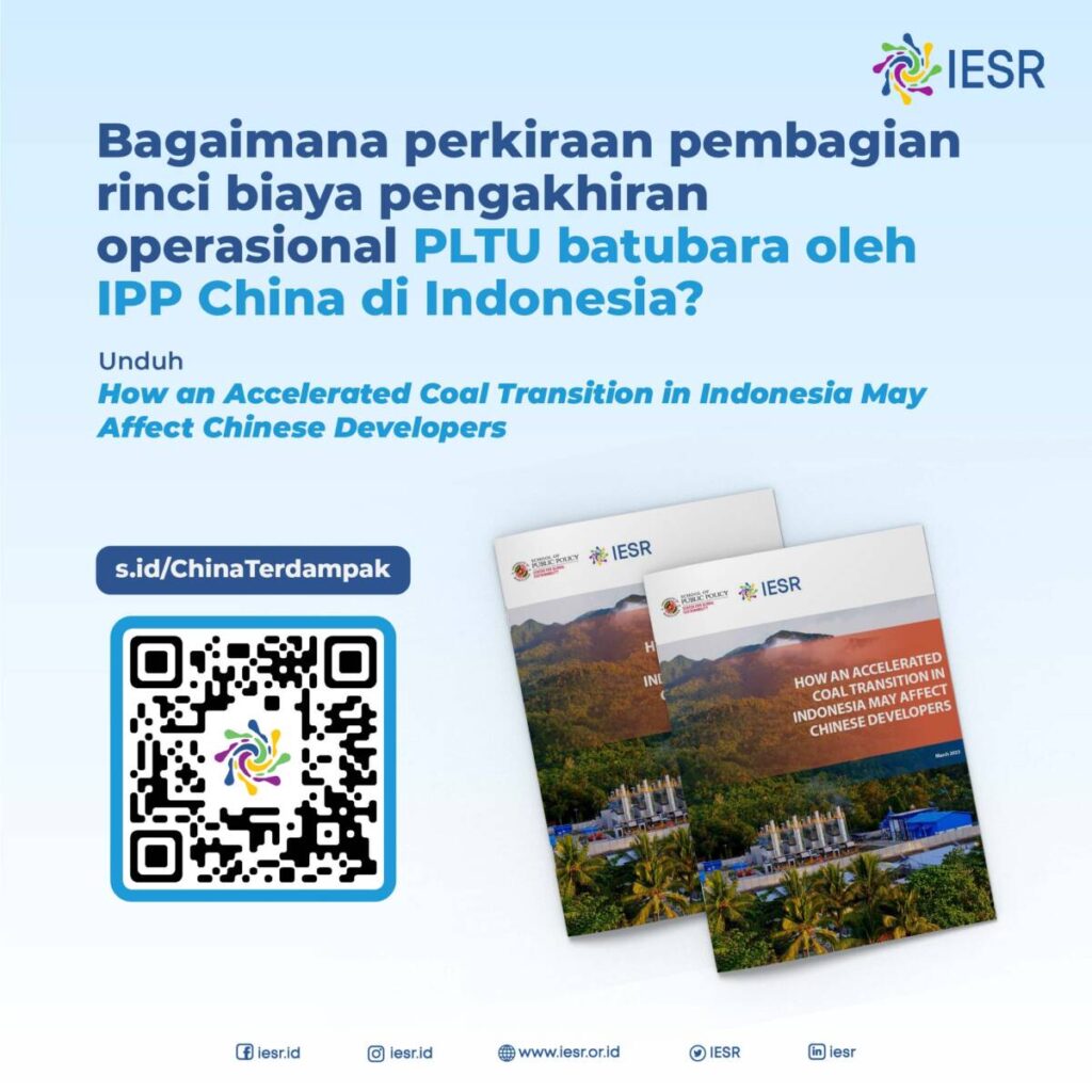 Pengakhiran Operasional PLTU Batubara di Indonesia untuk Capai NZE 2050 ...