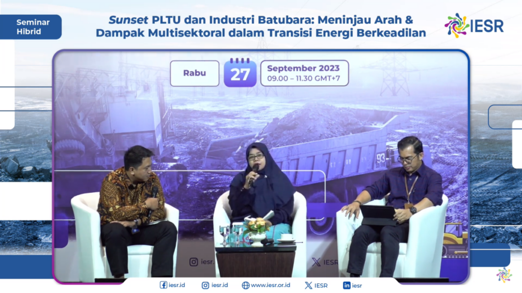 Atur Strategi untuk Siasati Dampak Penghentian PLTU Batubara - IESR