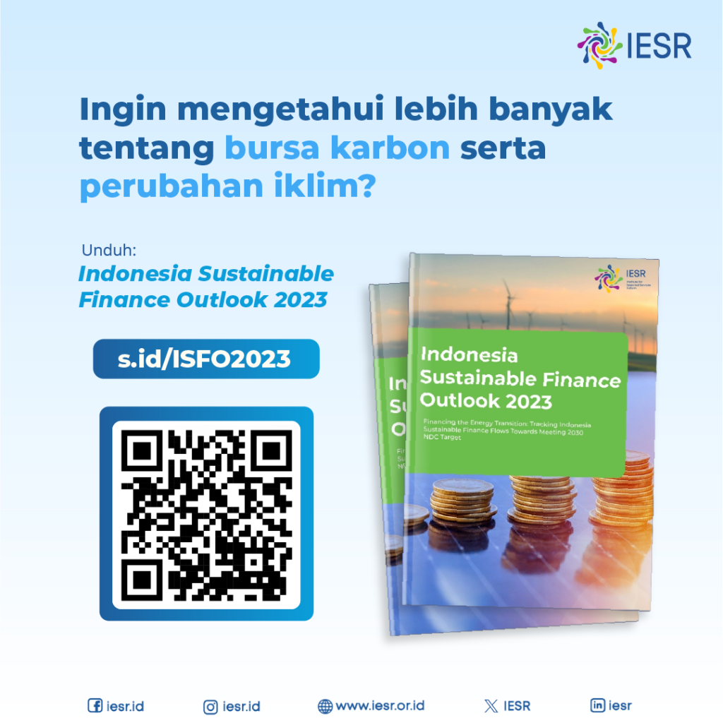 Babak Baru Pasar Karbon Indonesia - IESR