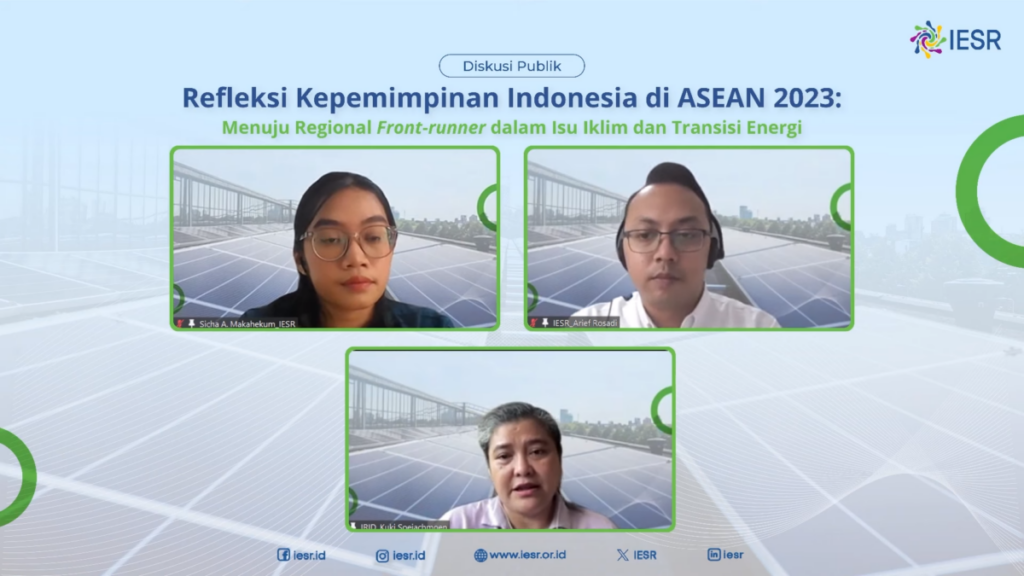 Reflection on Indonesian Leadership in ASEAN 2023 - IESR