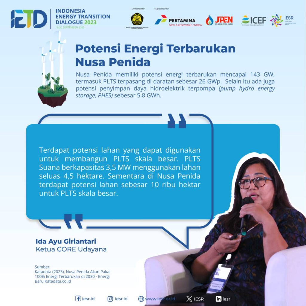 Nusa Penida Bertekad untuk Gunakan 100% Energi Terbarukan pada 2030 - IESR
