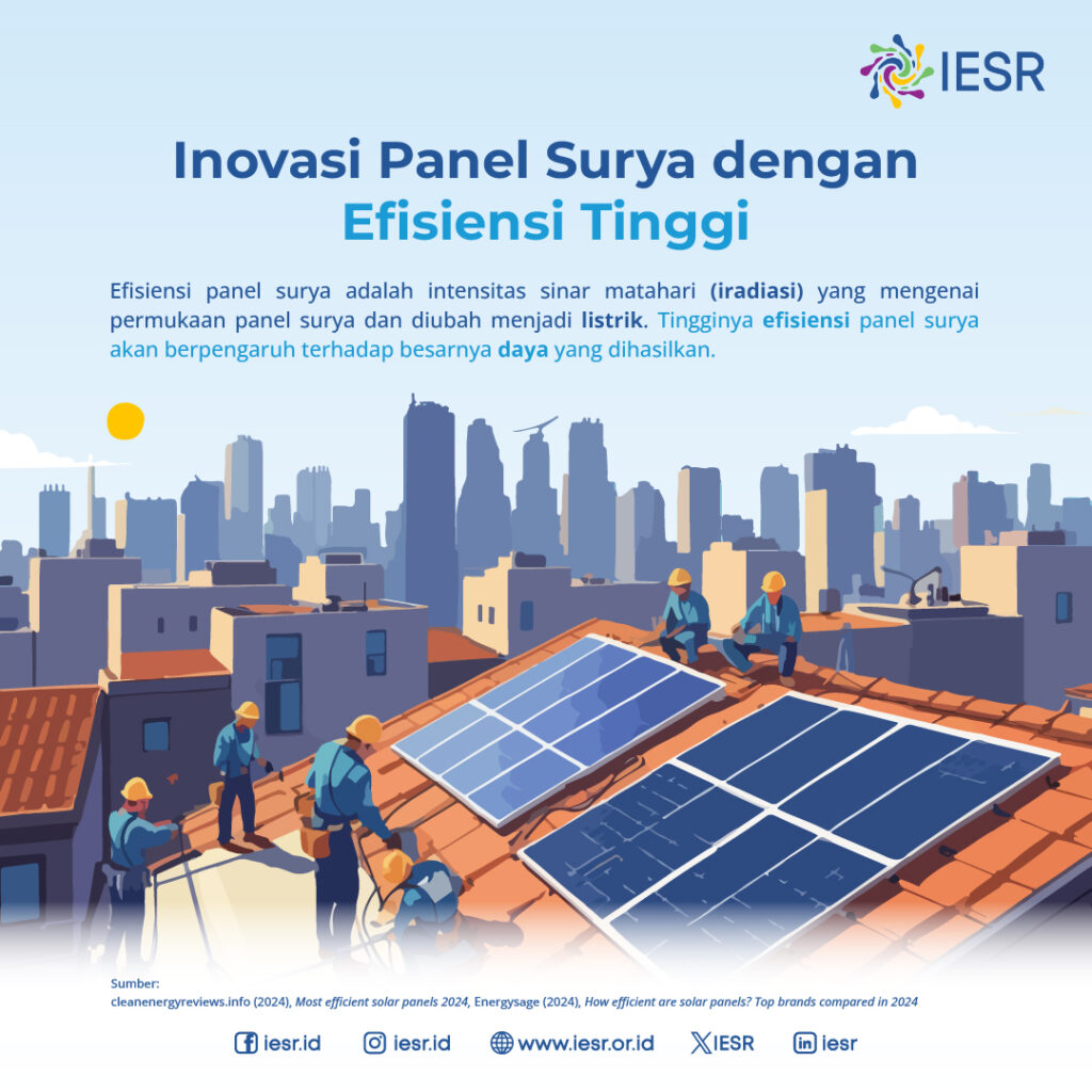 Inovasi Panel Surya dengan Efisiensi Tinggi - IESR