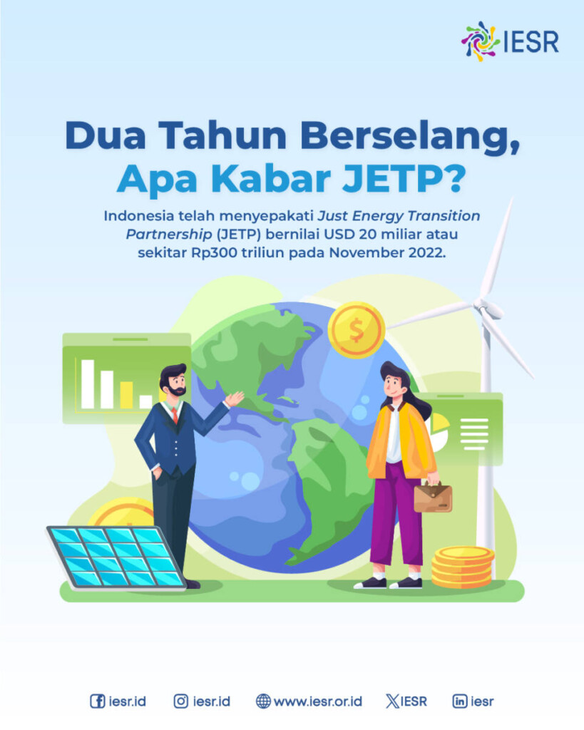 Dua Tahun Berselang, Apa Kabar JETP? - IESR
