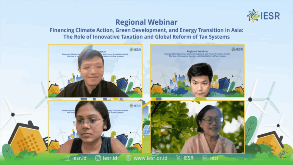 Reformasi Pajak untuk Pendanaan Iklim di Asia - IESR