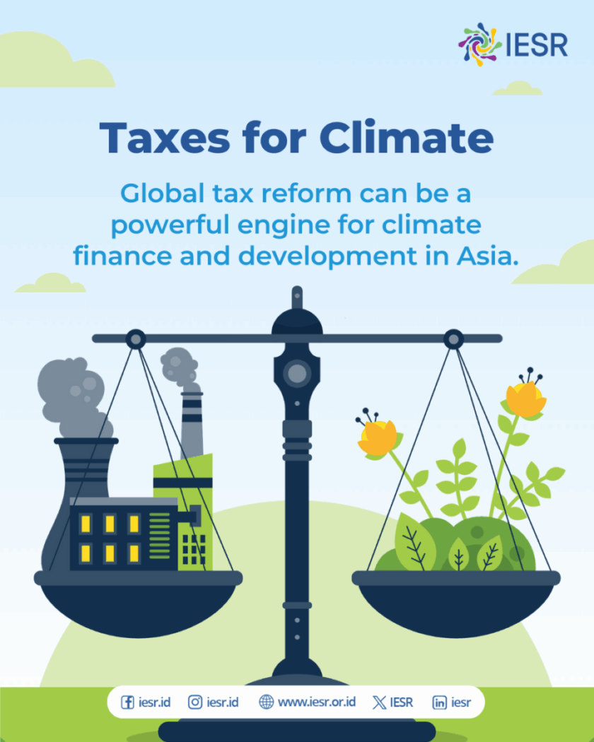 Taxes for Climate / Pajak untuk Iklim - IESR